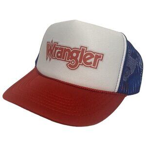 Accessories | Retro 8s Vintage Style Wrangler Hat Jeans Trucker Hat Rwb ...